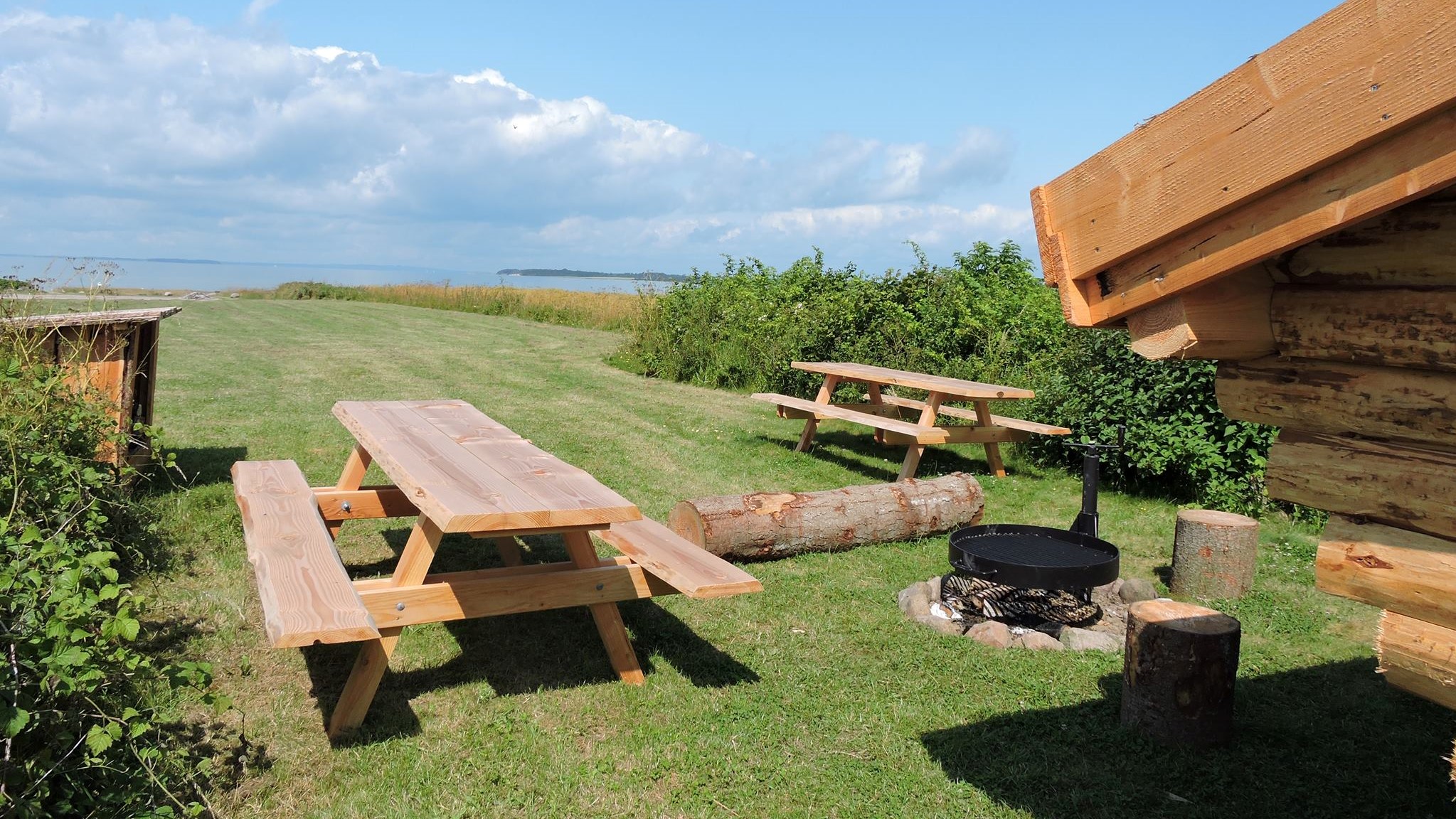 Sandager Næs shelterplads - Book en shelter
